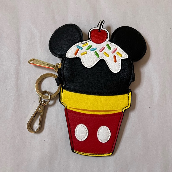 Disney | Accessories | Disneyloungefly Icecream Mickey Mouse Coin Purse ...